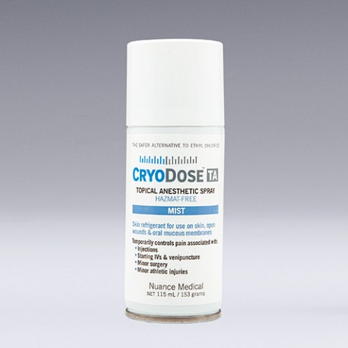 Nuance 1802 CryoDose TA Topical Anesthetic Mist Spray